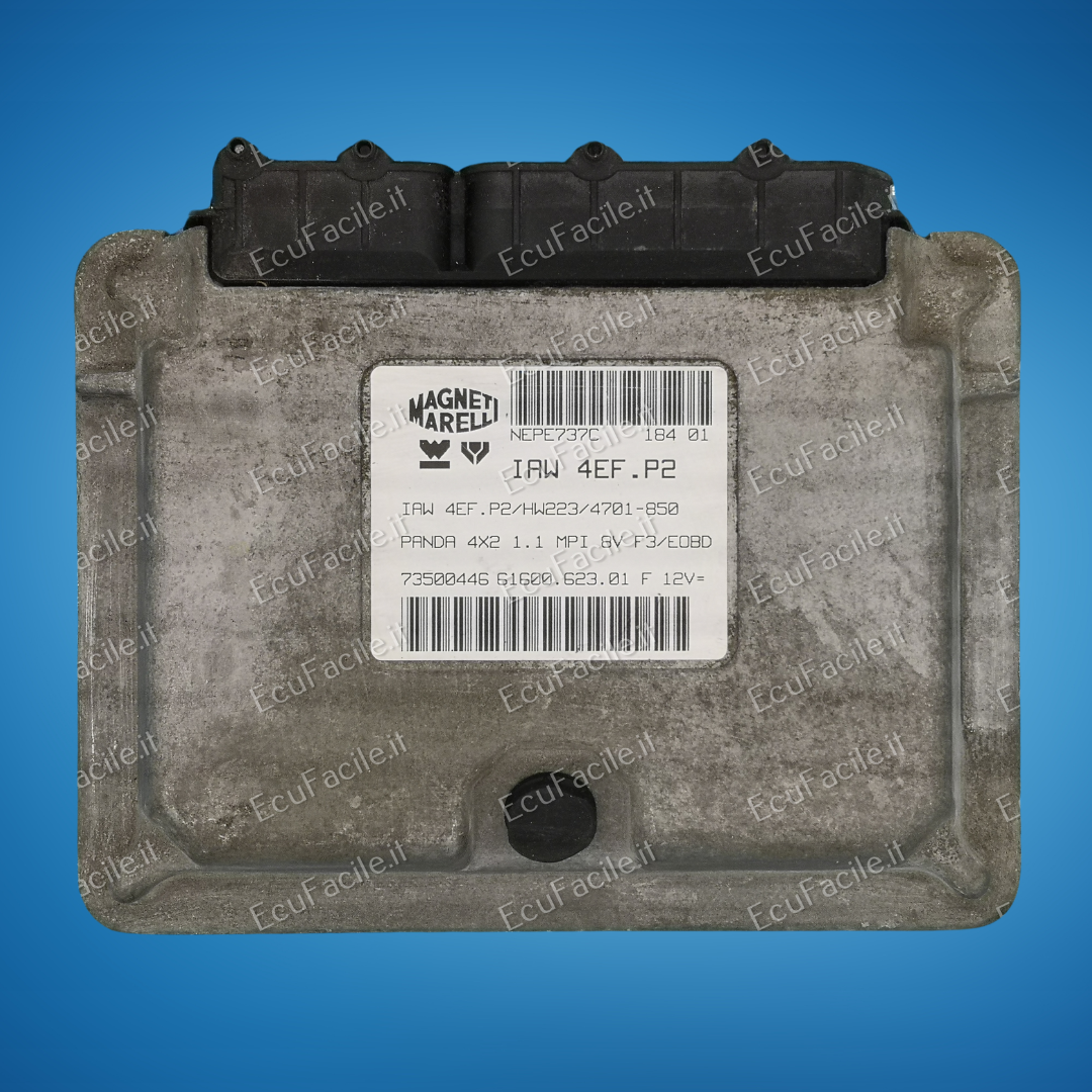 ECU Panda 4x2 1.1 MPI IAW 4EF.P2 HW223 Fiat: 73500446 46814371 – EcuFacile