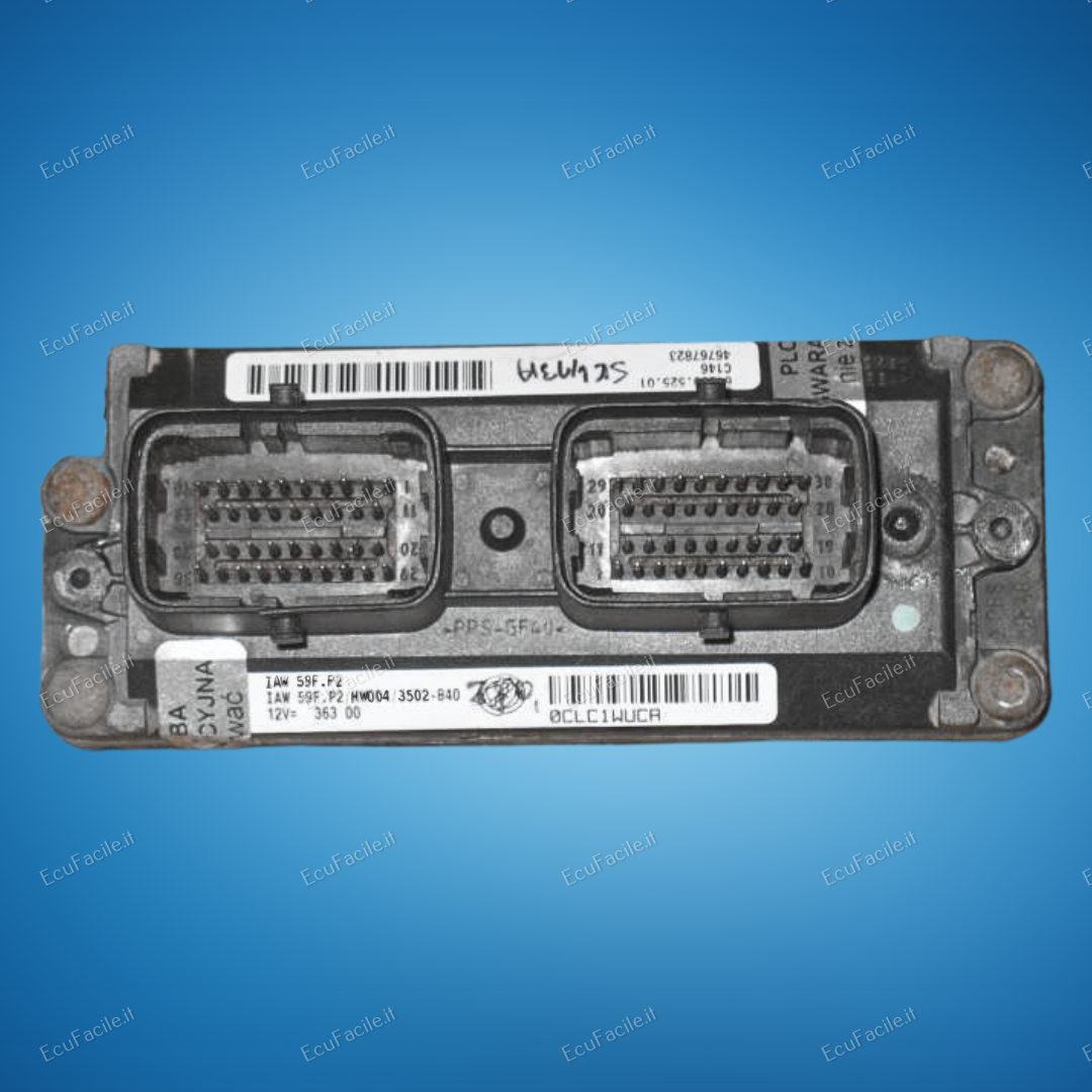 Ecu Iaw59f P2 Fiat Panda 59F IAW 59F.P2 / HW004 71721918 pronta – EcuFacile