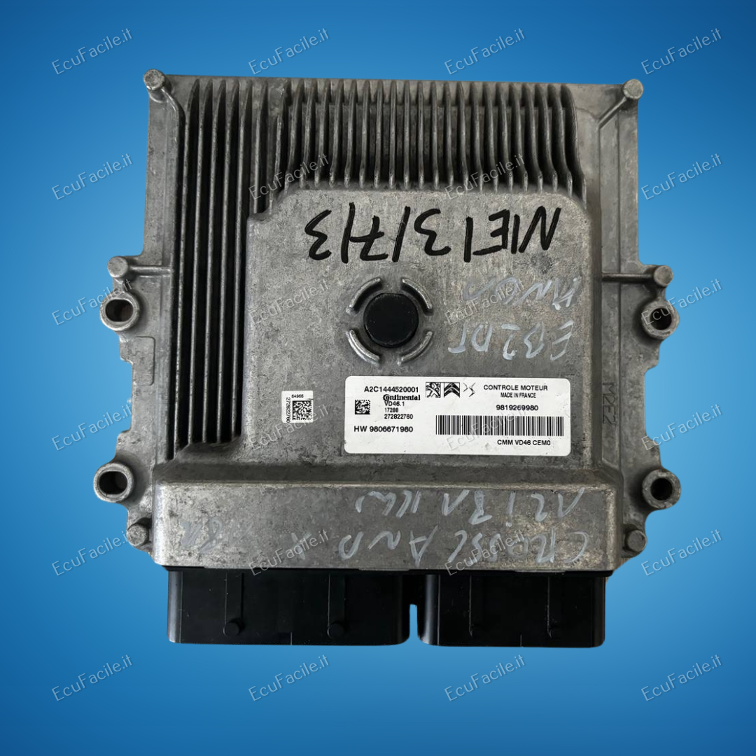 ECU Valeo VD46.1 Peugeot 208 Citroen DS3 1.2 9818160080 V29080084A ...