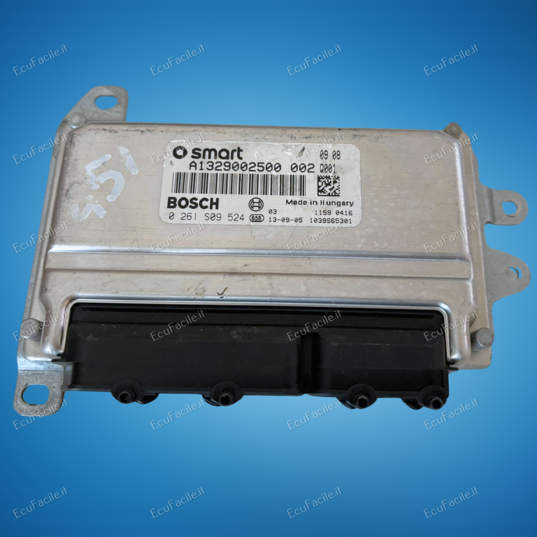 ECU SMART Fortwo 1.0 mhd Cabrio BOSCH 0261S09524 A1329002500 – EcuFacile