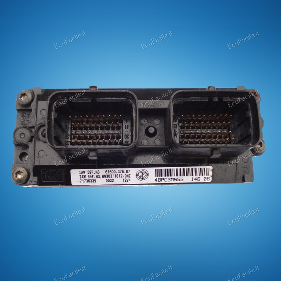 ECU Vergine FIAT PUNTO 1.2 IAW 59F.M3 HW303 1812-omz 3804-ML4 C146 59F – EcuFacile