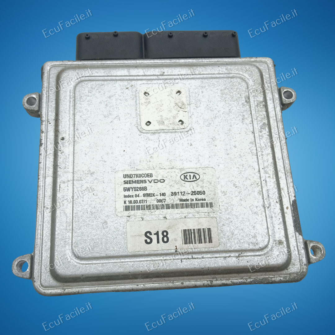 ECU KIA CARENS III 2.0 16V VDO 5WY5266A 39112-25050 SIM2K-140 – EcuFacile