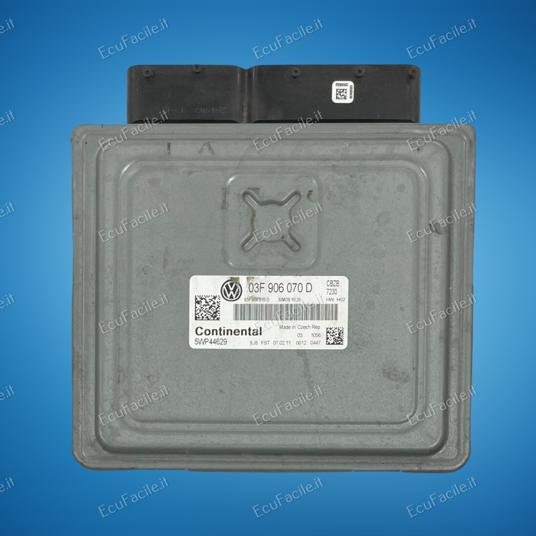 ECU VW Polo Continental SIMOS 10.20 03F906070D 5WP44629 Centralina ...