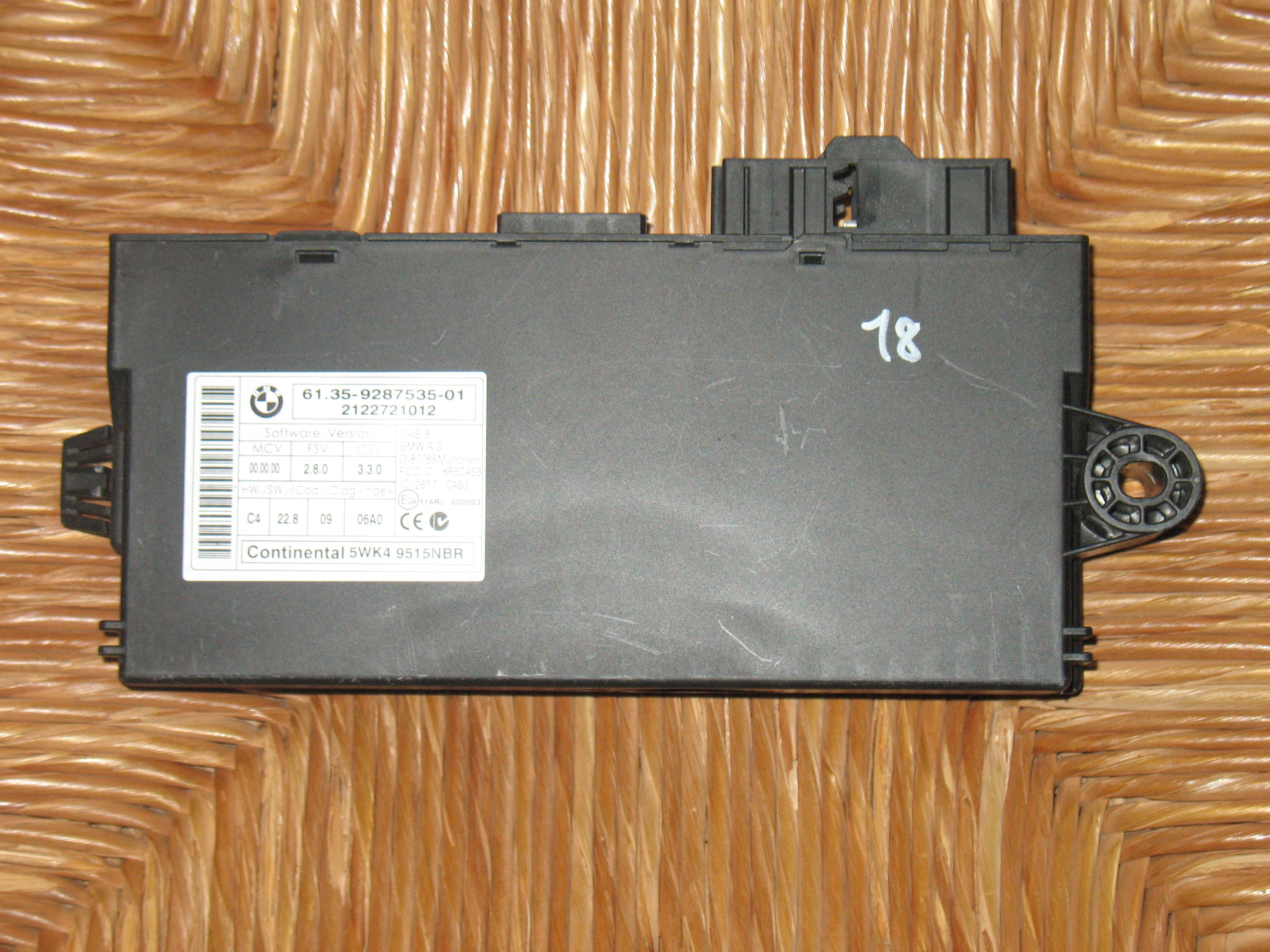 MINI COOPER 1.6TD Body OEM 61.35-9287535-01 5wk4 9515NBR – EcuFacile