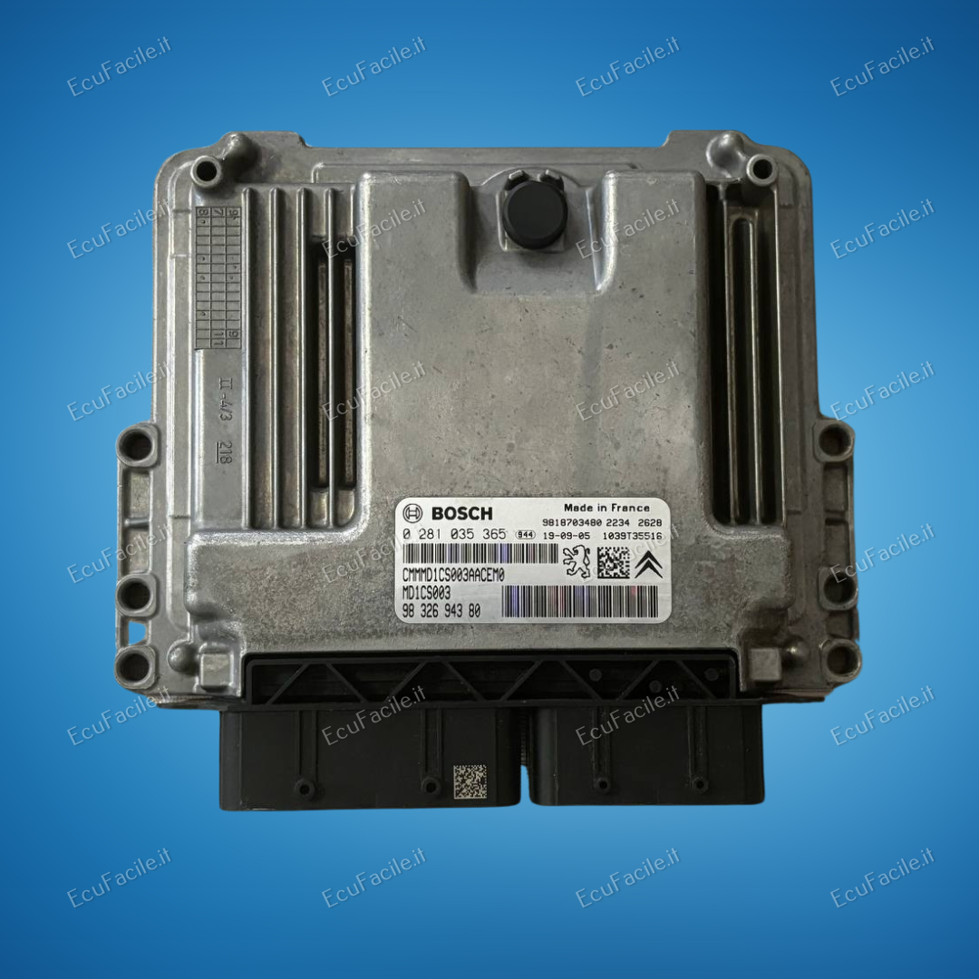 ECU BOSCH 0281035365 Peugeot 3008 5008 1.5 BlueHDI 9832694380 MD1 EDC ...