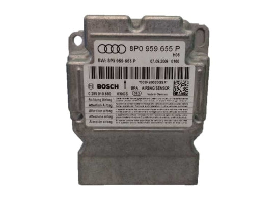 Audi A3 Airbag ECU Control Module 8P0959655P BOSCH 0285010680 – EcuFacile