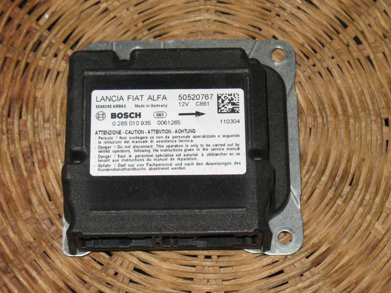 ECU Airbag Lancia Fiat Alfa C861 50520767 Bosch 0285010935 – EcuFacile