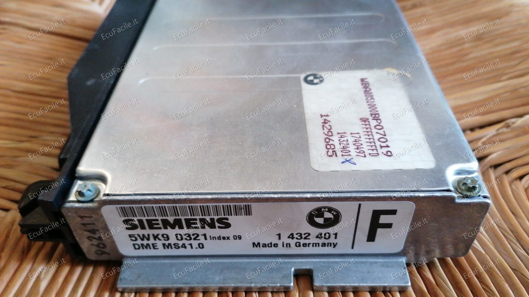 ECU BMW E39 1429661BMW E39 520i 1432401 1429661 5WK90321 DME MS41.0 – EcuFacile