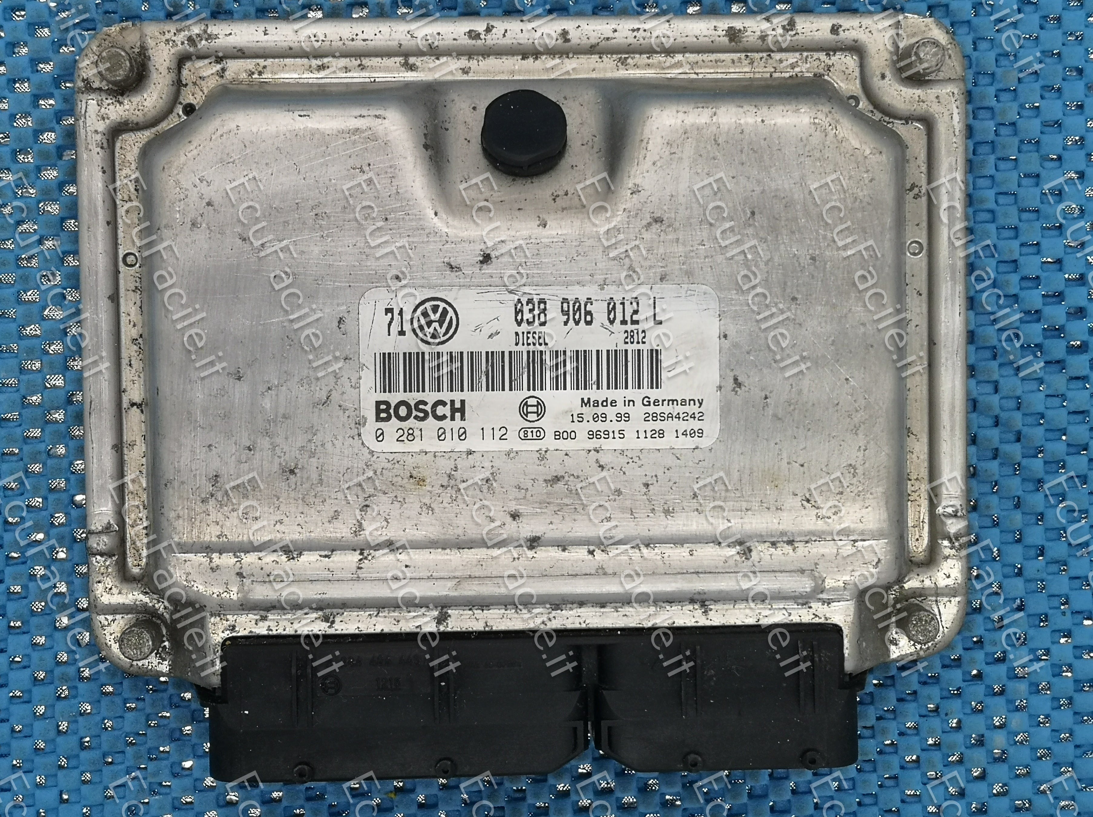 ECU VW GOLF 0281010112 038906012L 1.9 TDI AHF EDC15 VM+ – EcuFacile