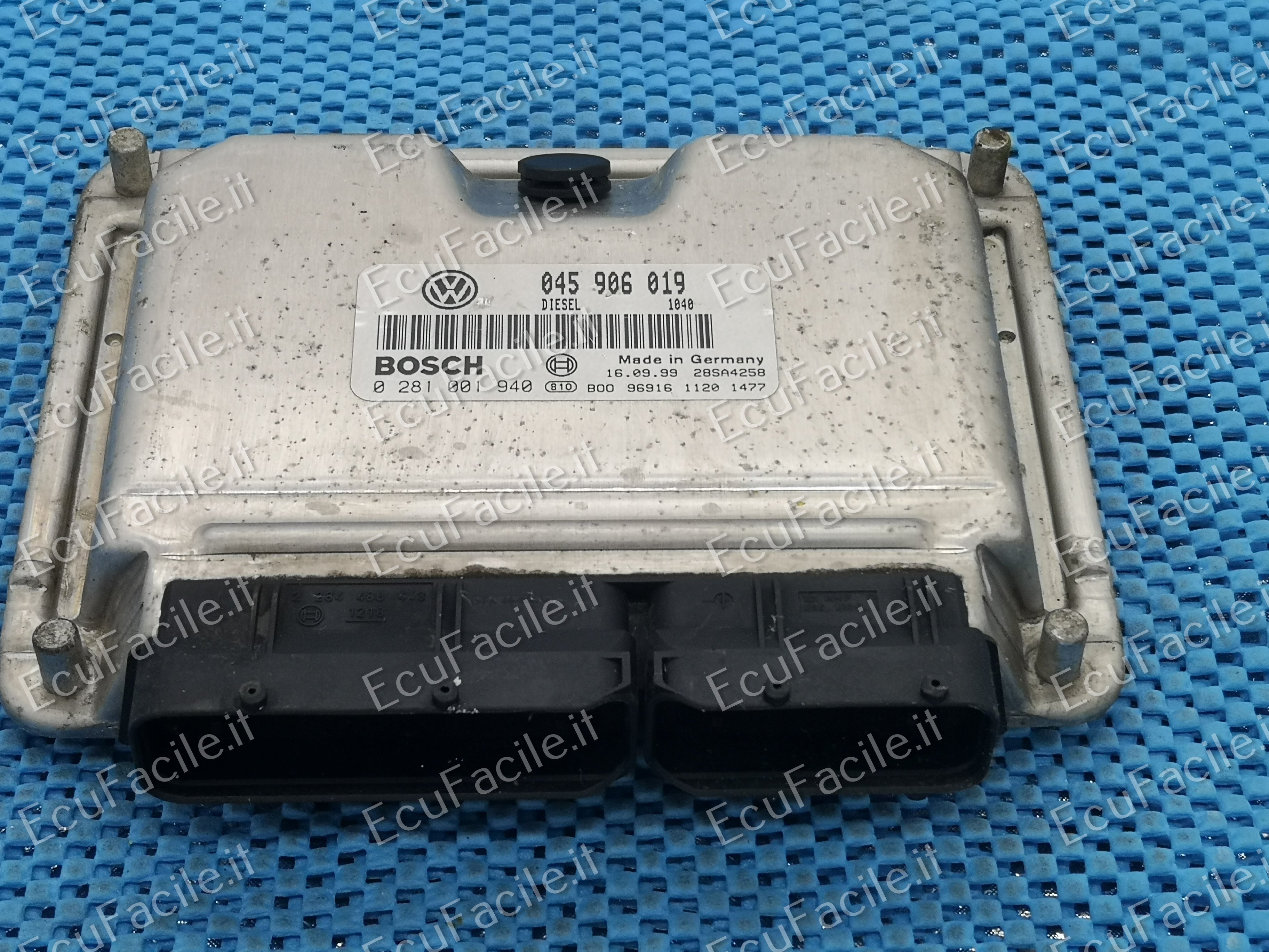 ECU VW VOLKSWAGEN POLO 1.4 TDI 045906019 0281001940 EDC15P – EcuFacile