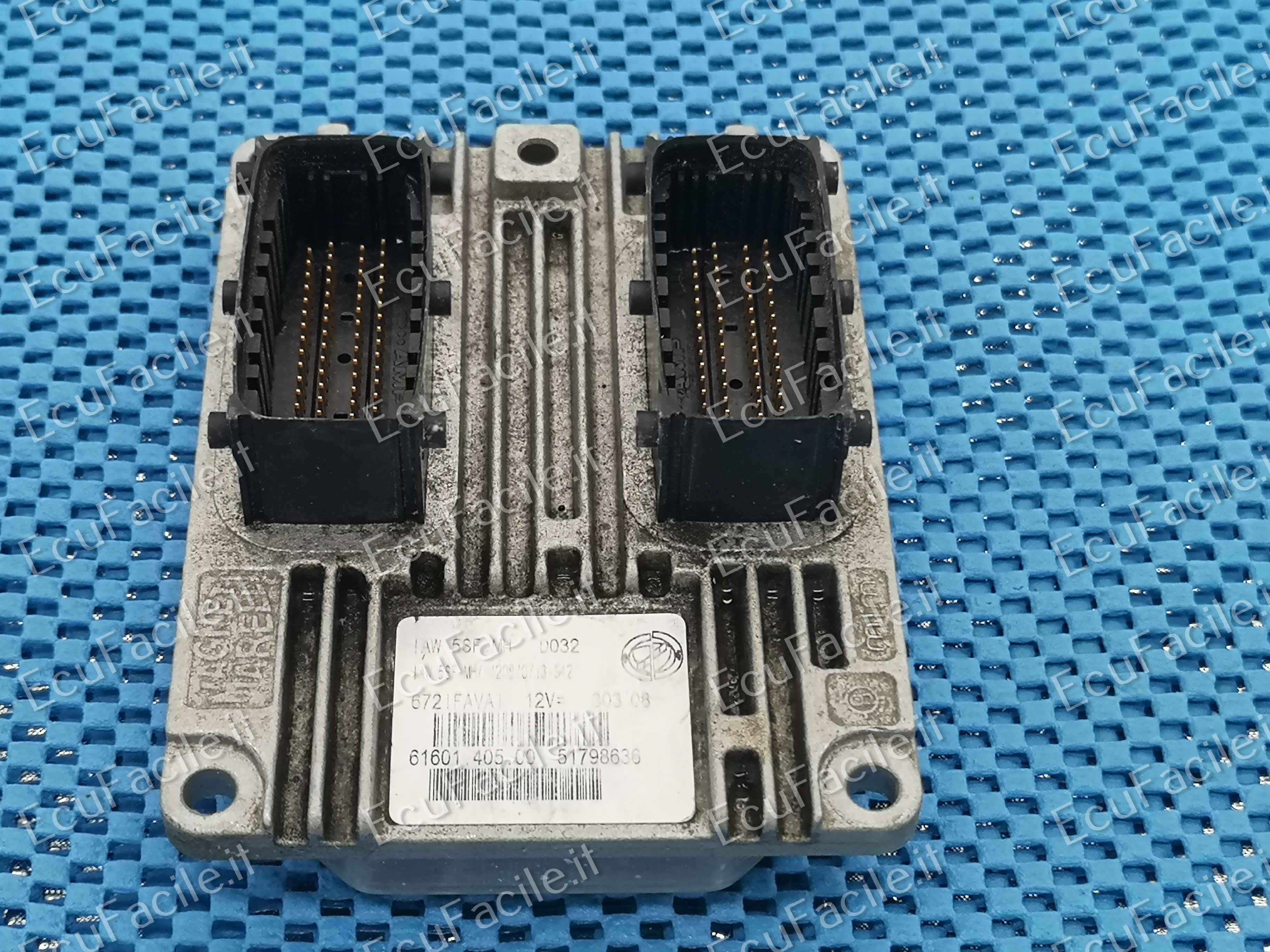 ECU FIAT DOBLO' 1.4 IAW 5SF.MH IAW5SF.MH HW208 51798636 – EcuFacile