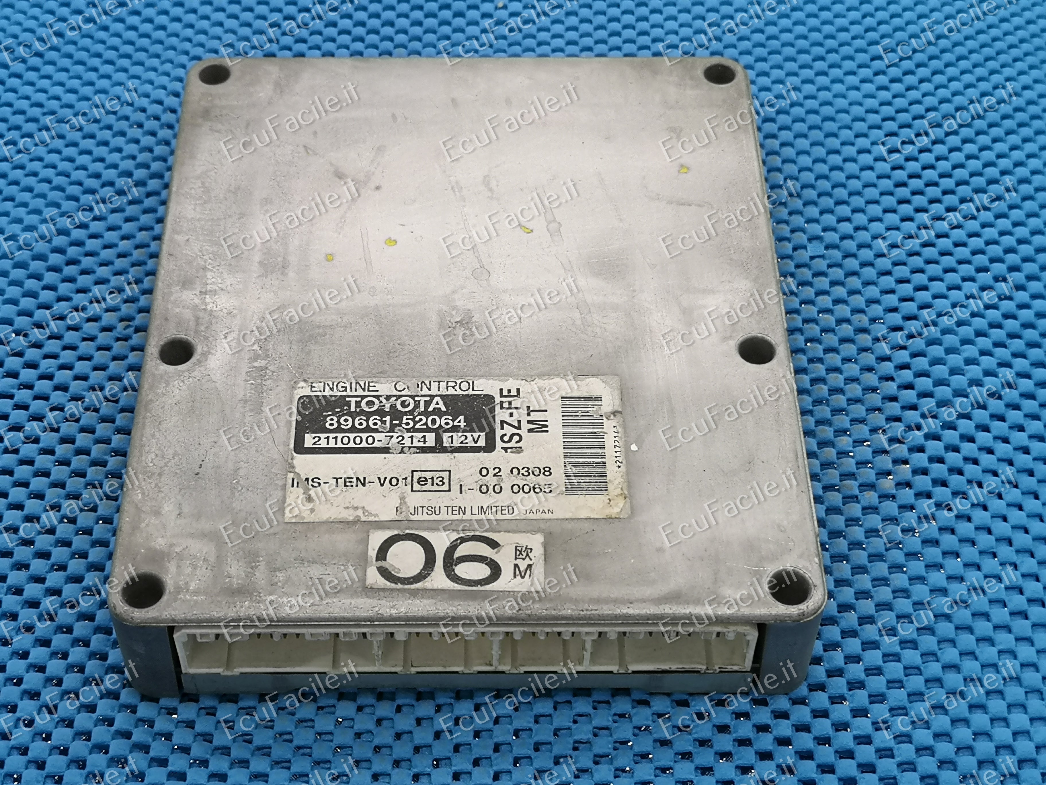 ECU CENTRALINA TOYOTA 89661-25064 211000-7214 1SZ-FE MT – EcuFacile