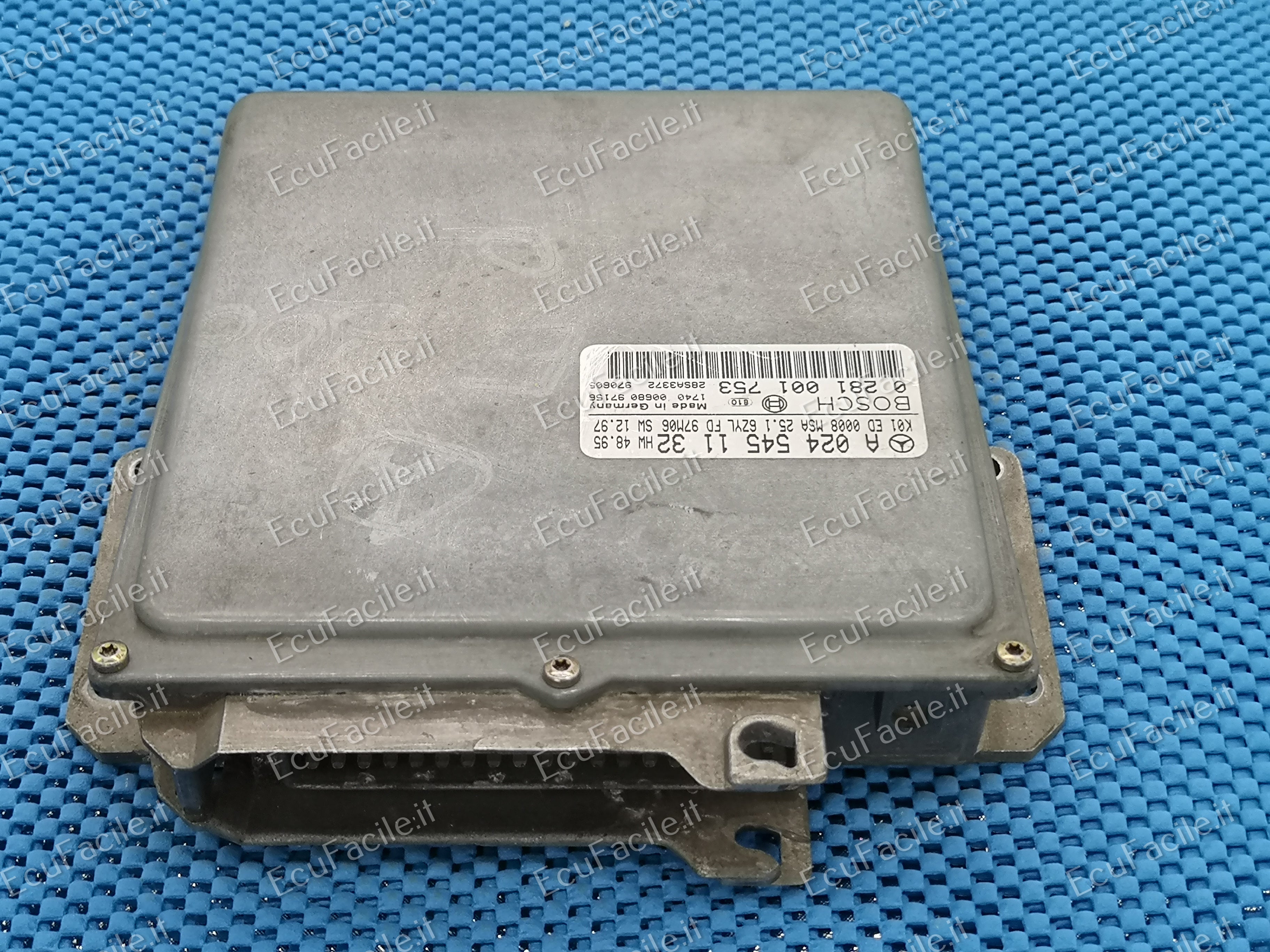 ECU MERCEDES W124 E300 3.0TD A0245451132 MSA 25.1 0281001753 – EcuFacile