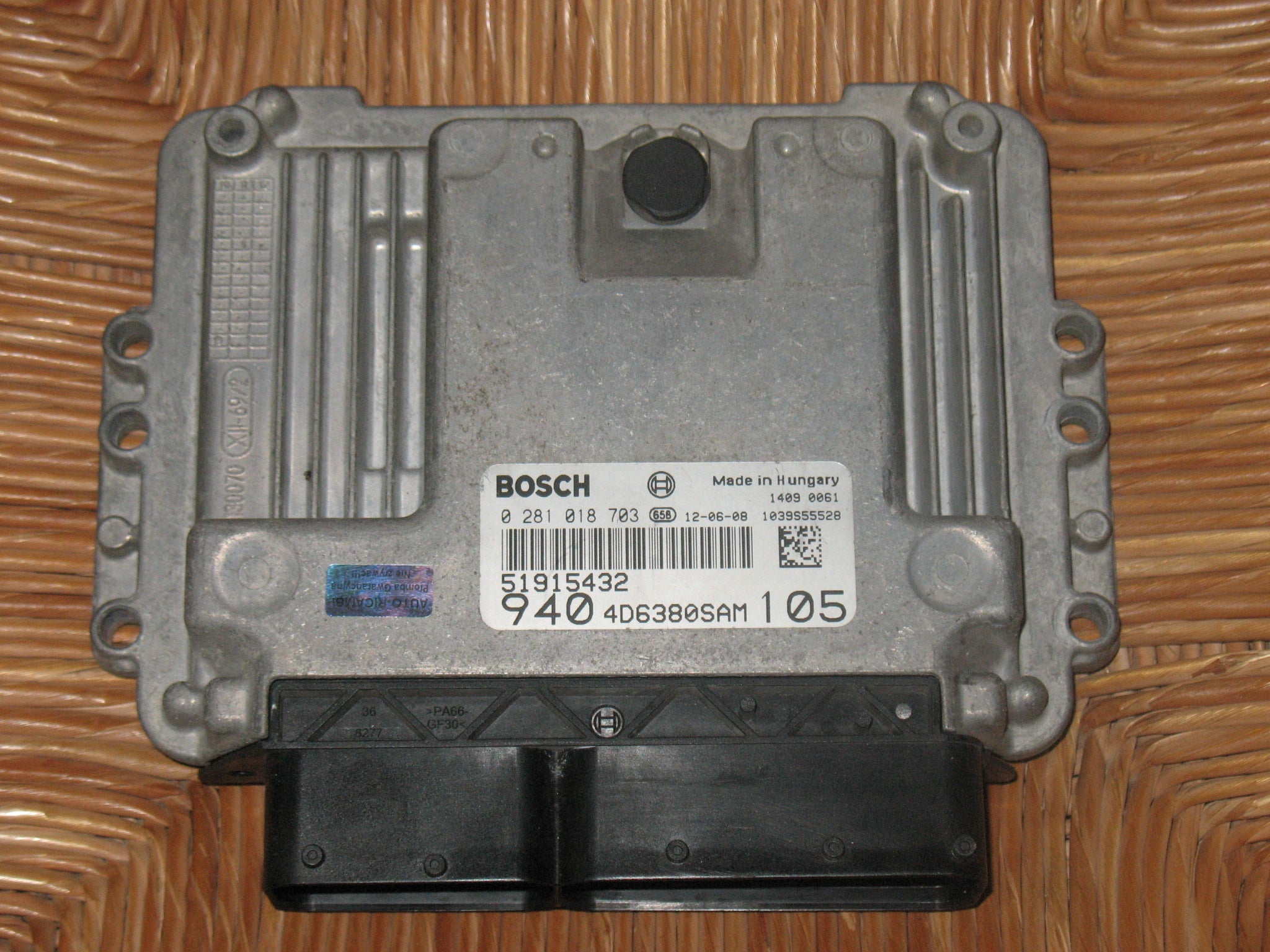 Ecu alfa romeo giulietta 1.6 JTDM 0281018703 51915432 Edc16c39-7.33 – EcuFacile