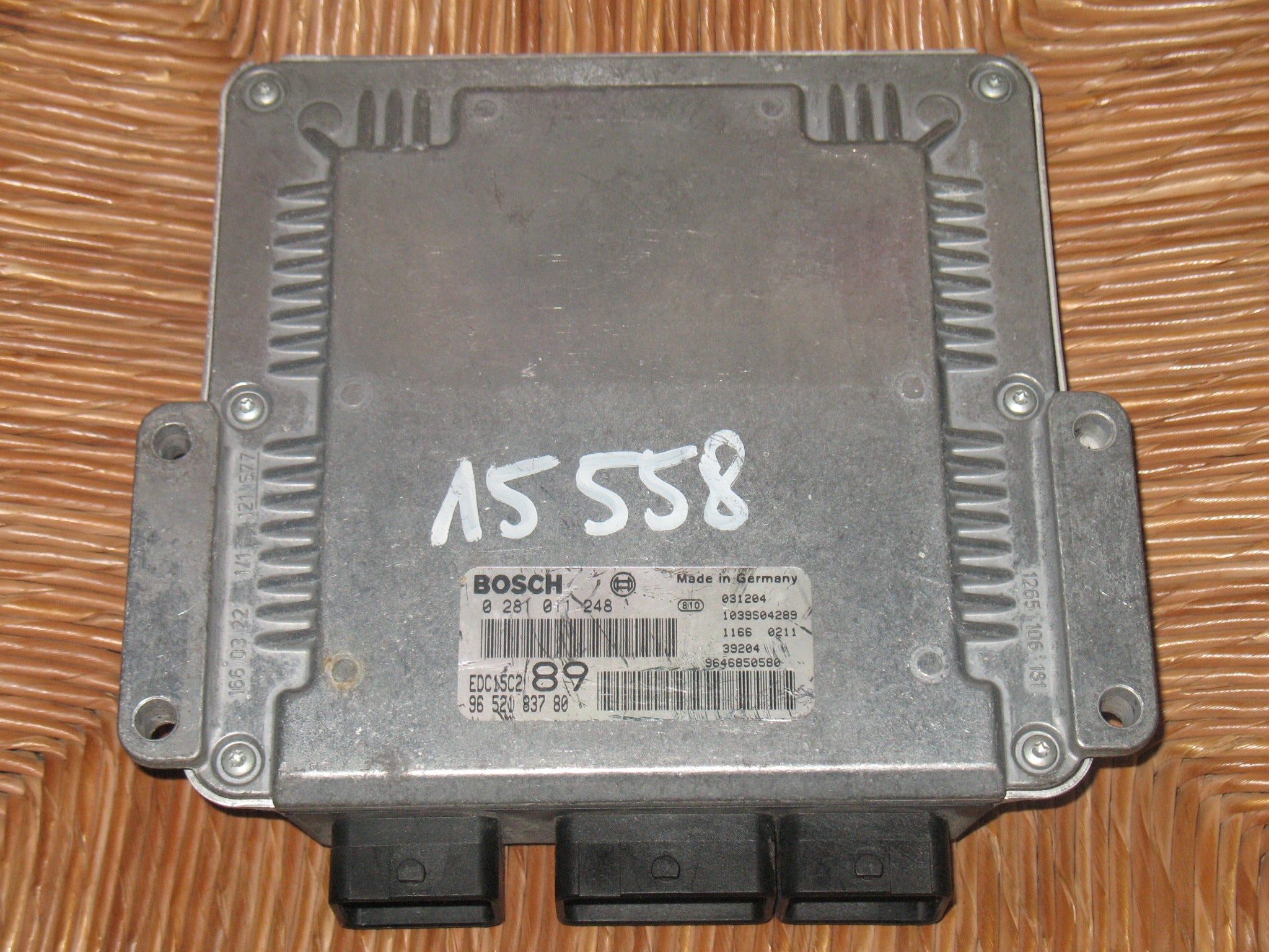 ECU Peugeot 307 BOSCH 0281011248 9652183780 EDC15C2 89 – EcuFacile