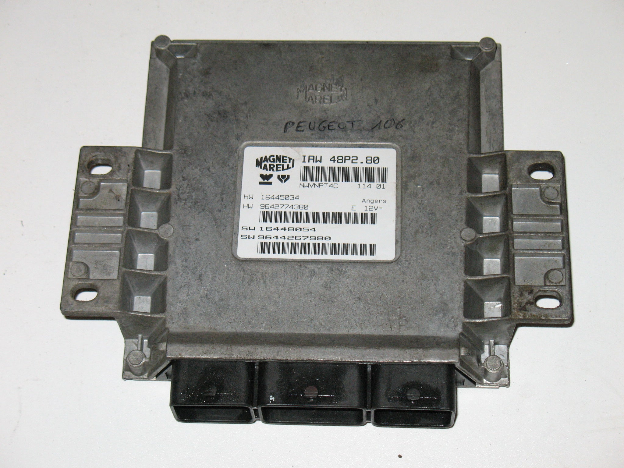 ECU CITROEN SAXO 1.6 16V GTI IAW 48P2.80 HW 9642774380 – EcuFacile
