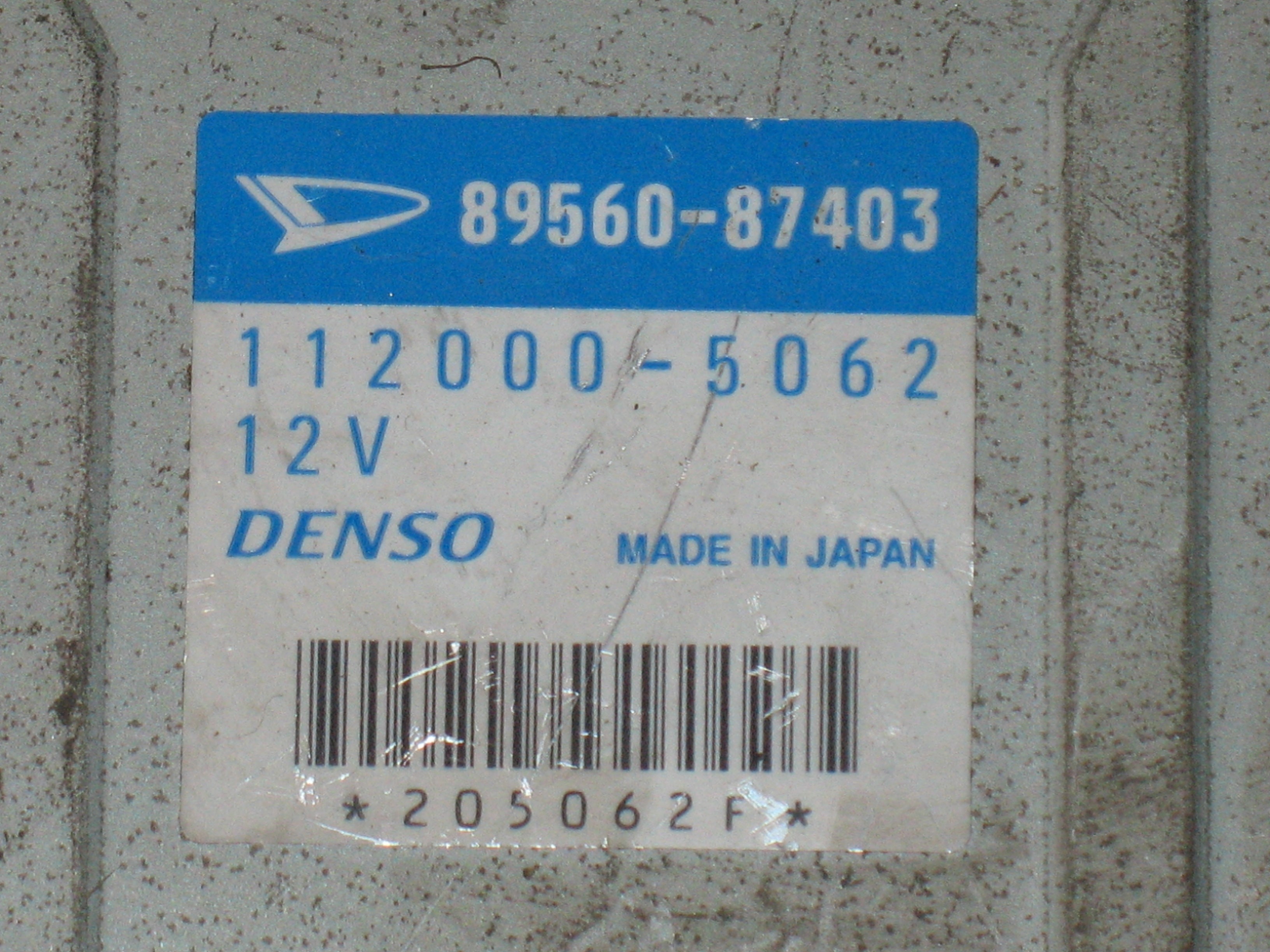 ECU Daihatsu Terios Denso 89560-87403 112000-5062 – EcuFacile