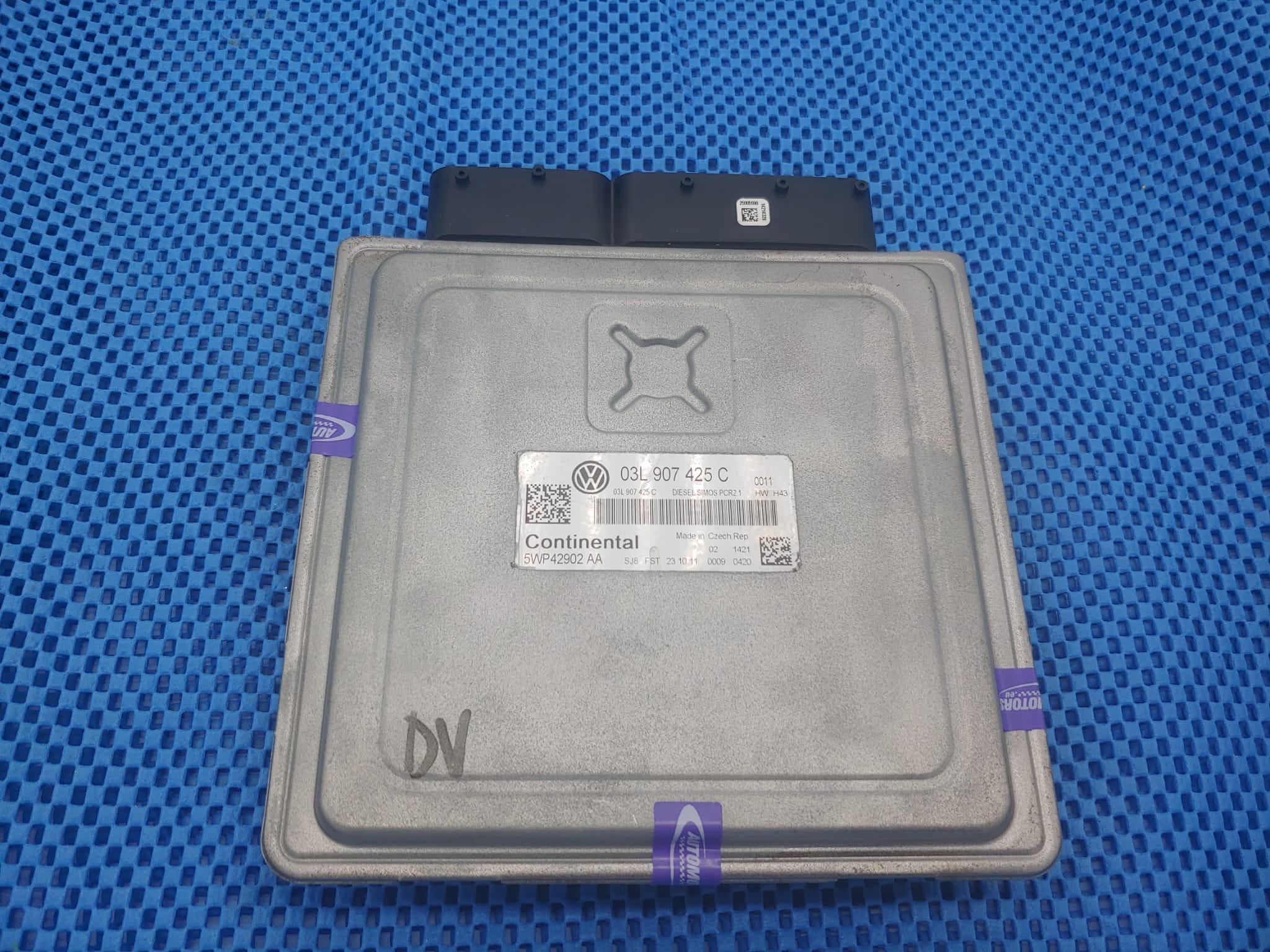 Ecu volkswagen passat 1.6 tdi continental 5wp42902aa 03L907425C PCR2.1 ...