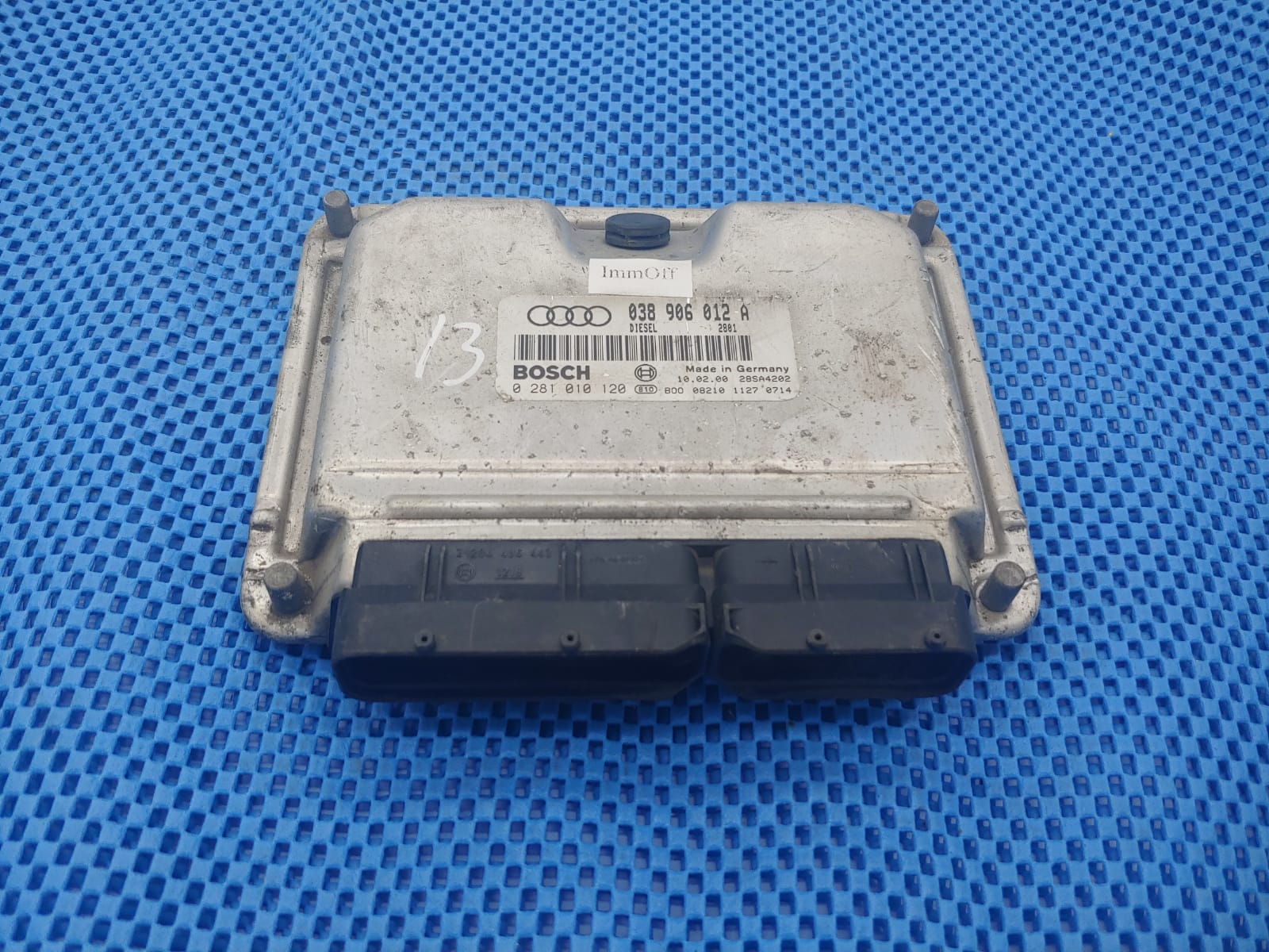 ECU AUDI A3 8L 1.9 TDI, BOSCH 0281010120, 038906012A, 28SA4202 – EcuFacile