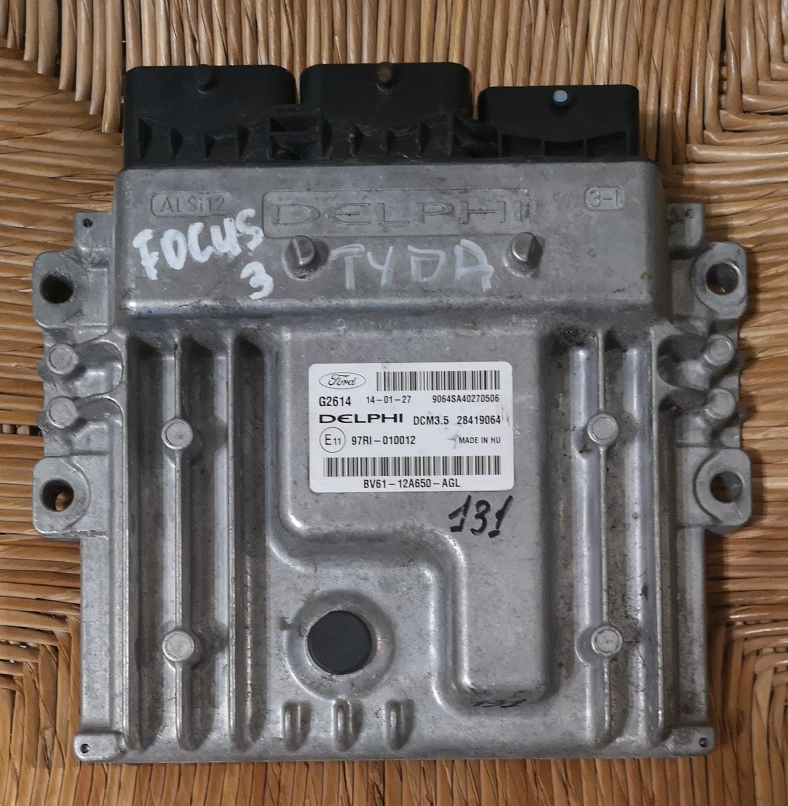 ECU FORD 2.0 TDCI BV61-12A650-AGL DELPHI 28419064 DCM3.5 – EcuFacile