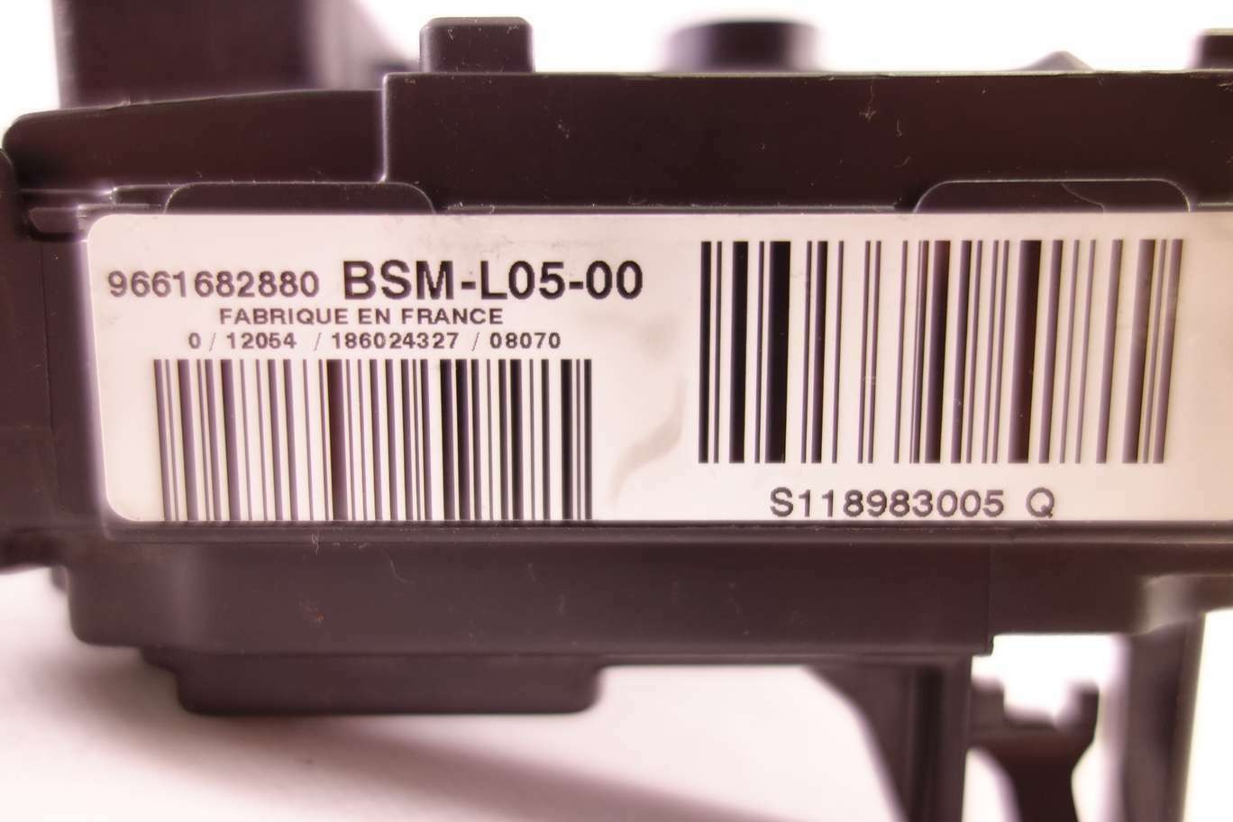 BODY CITROEN SCUDO BSM L05-00 9661682880 S118983005 S118983005Q – EcuFacile