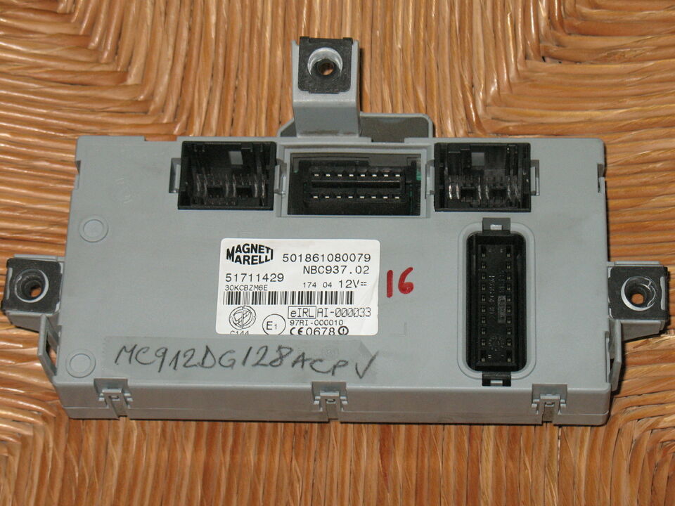 ECU BODY ALFA ROMEO 147 1.6 , 1.9 51711429 501861080079 – EcuFacile