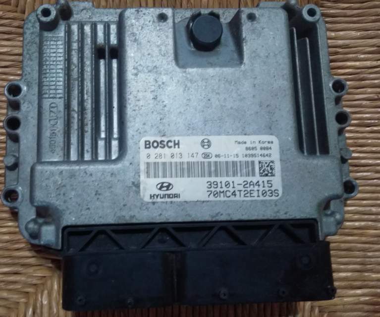 ECU HYUNDAI I20 ACCENT 1.5 CRDI BOSCH 0281013147 39101-2A415 EDC16C39 ...