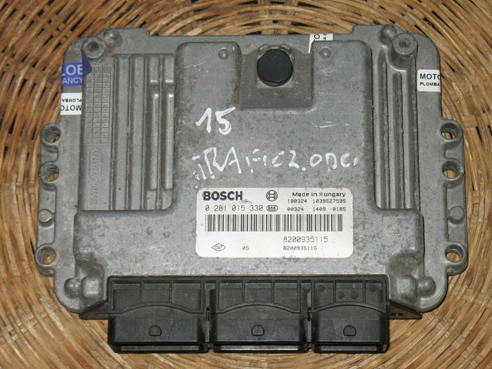 ECU RENAULT TRAFIC 2.00281015330 EDC16C36 8200935115 8200935116 – EcuFacile