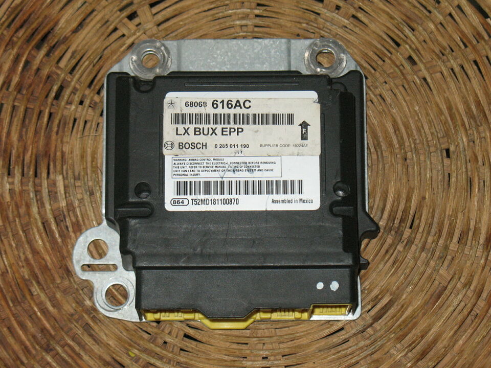Ecu bosch 0285011190 airbag lancia thema 3.0 68068616AD – EcuFacile