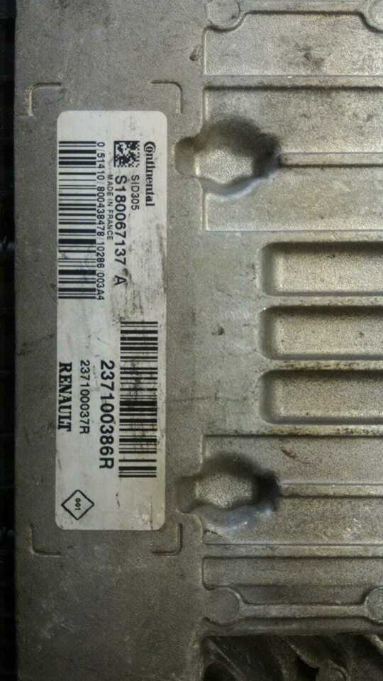 Ecu RENAULT MEGANE 1.5 DCI S180067137 A 237100386R 237100037R Sid305 ...