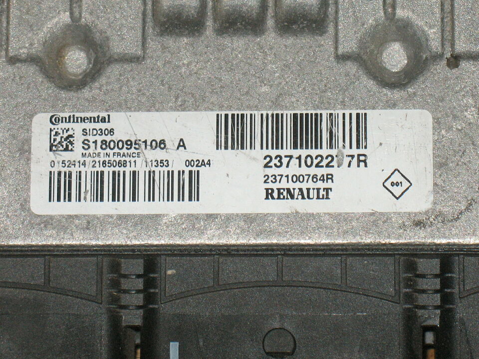 ECU motore 1.5 DCI Renault Duster 10 - OE: 237102277R sid306 S18009510 ...