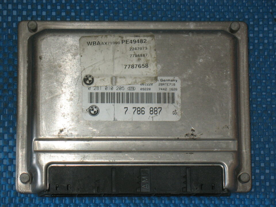ECU BMW E46 3 Series 320D 7786887 Bosch 0281010205 – EcuFacile