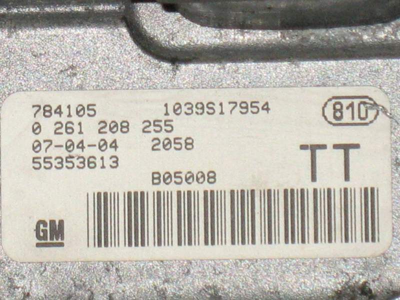 ECU Meriva Z14XEP 0261208255 OPEL CORSA ASTRA 1.4 55353613 TT – EcuFacile