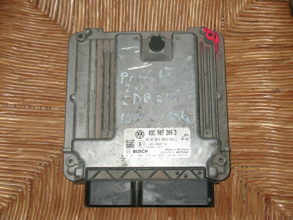 ECU VW VOLKSWAGEN PASSAT 0261S06338 03C907309D MED17.1 – EcuFacile