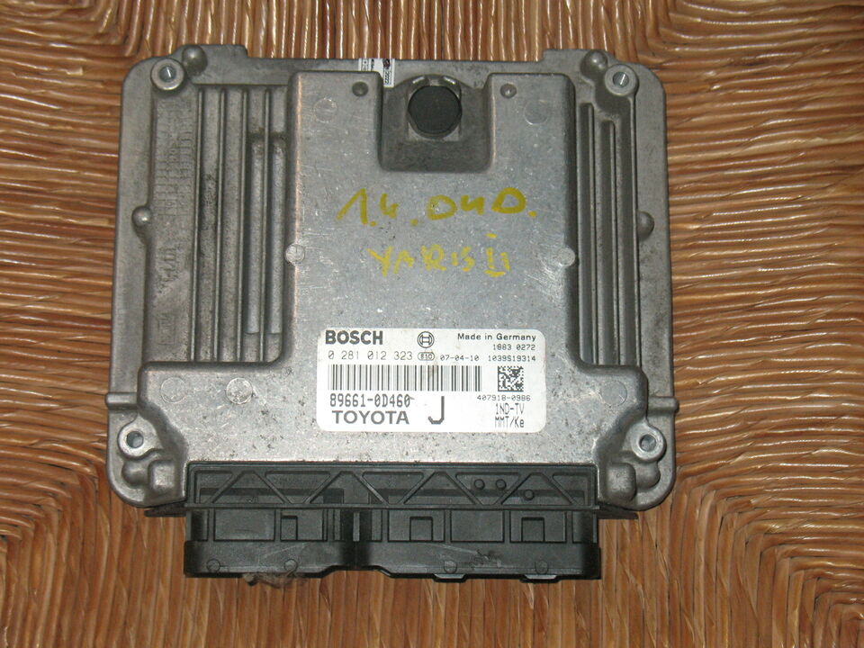 ECU TOYOTA YARIS 1.4 D4D 0281012323 896610D460 EDC16C10-9.3 – EcuFacile
