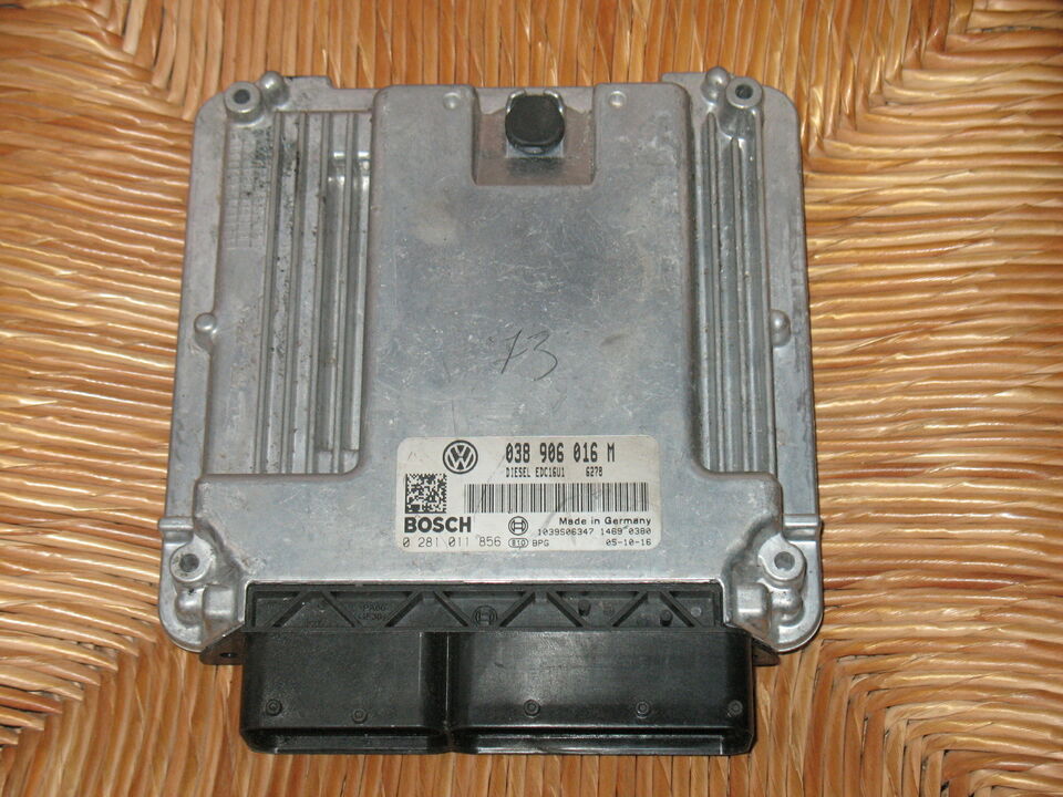 Ecu vw transporter T5 038906016M bosch 0281011856 EDC16U1 EDC 16U1-5.4 ...