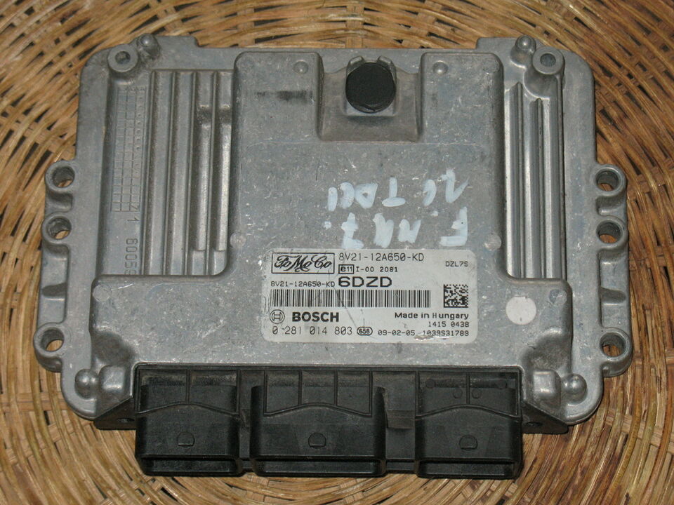 Ecu FORD FIESTA 1.6 TDCI BOSCH 0281014803 FoMoCo 8V21 12A650-KF – EcuFacile