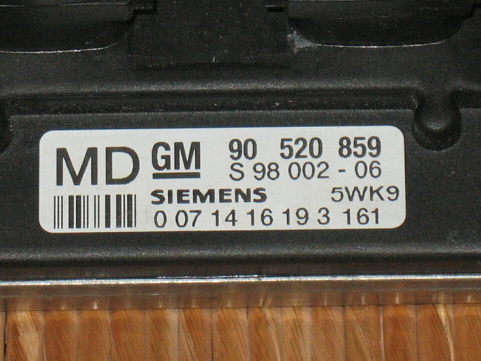 ECU OPEL ASTRA ZAFIRA 1.8 90520859 5WK9 Siemens Simtec 70 – EcuFacile