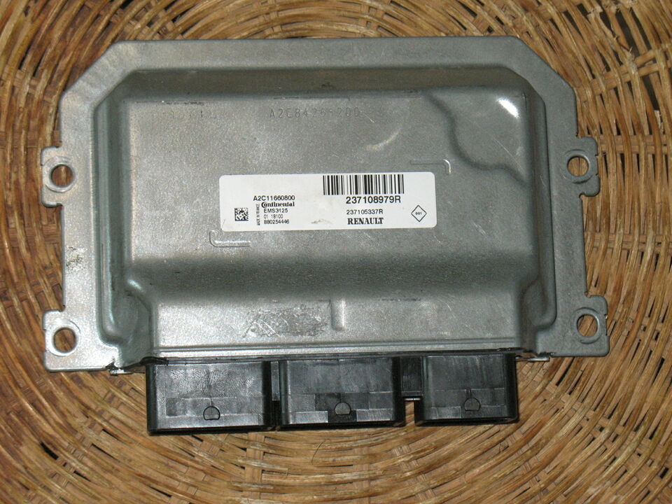 ECU Renault Clio IV 1.2 16V Dacia Logan EMS3125 A2C11660800 237108979R ...