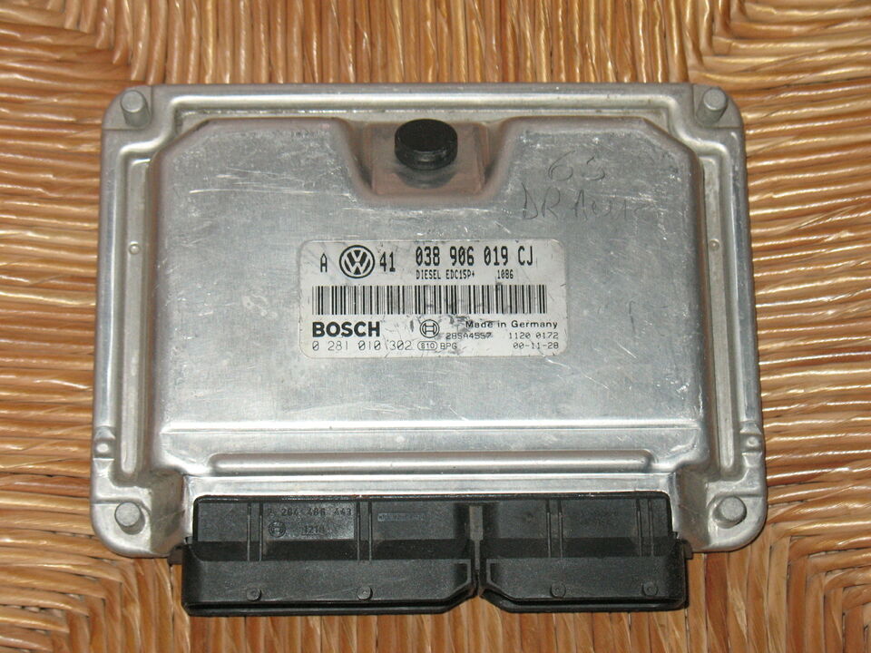 ECU VW GOLF BORA 1.9 TDI 115 038906019CJ 0281010302 EDC15P + – EcuFacile