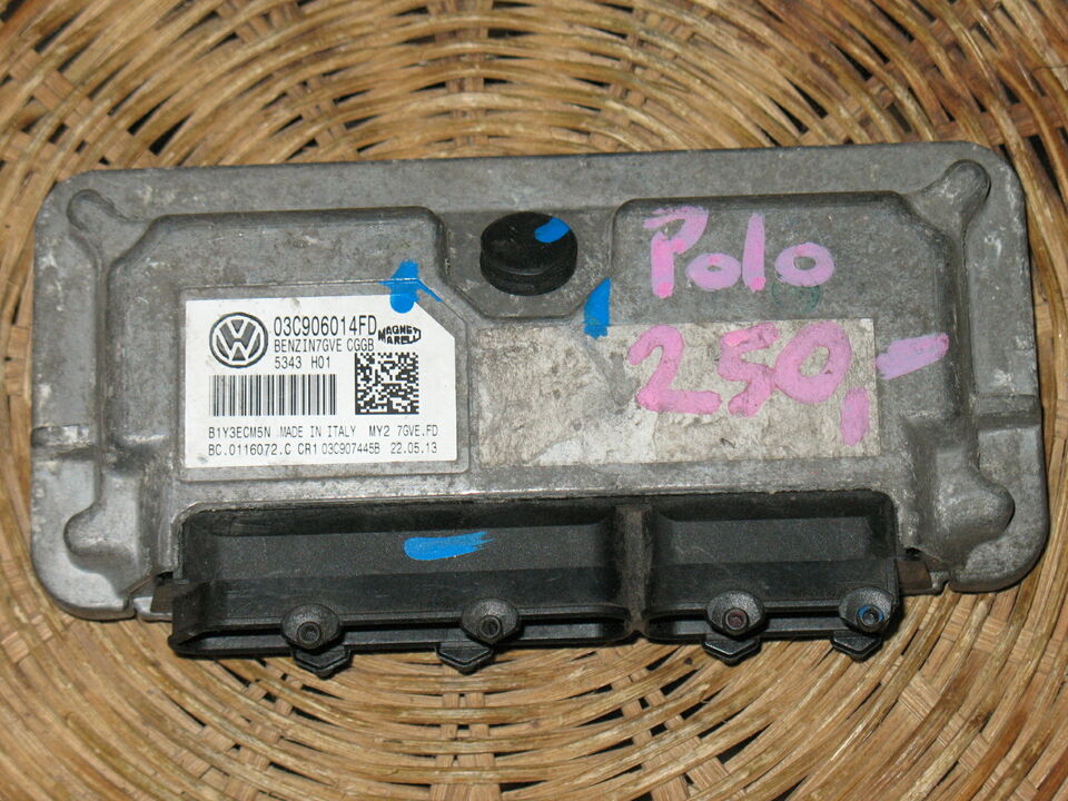 ECU VW POLO 6R 1.4 8v 85 BHP CGG motore 03C906014 FD – EcuFacile