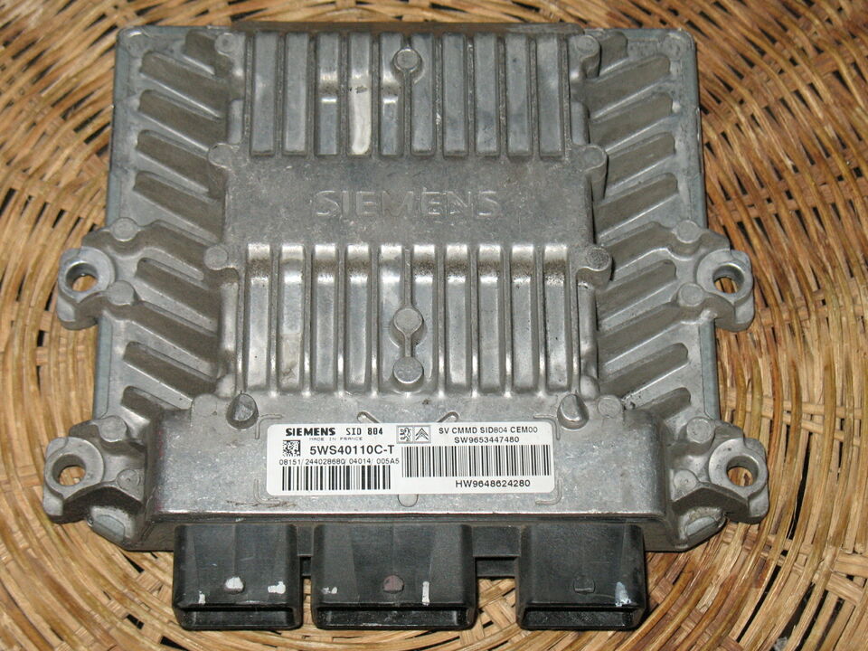 ECU CITROEN C3 1.4 HDI SIEMENS 5WS40110CT SW 9653447480 – EcuFacile