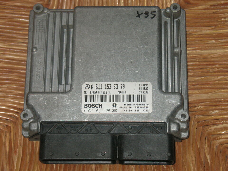 ECU MERCEDES VITO 2.2 CDI EDC 16C2-7.31 0281011180 A6111535379 CR3.31 ...