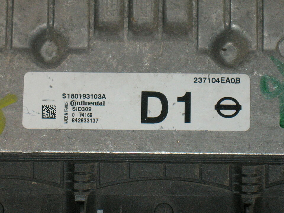 NISSAN QASHQAI 1.5 DCI S180193103A 842839547 237104EA0B SID309 – EcuFacile