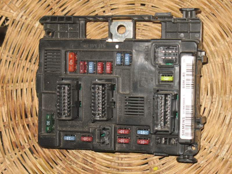 Peugeot citroen c2 bsm b3 fuse box module siemens 9650618480 – EcuFacile