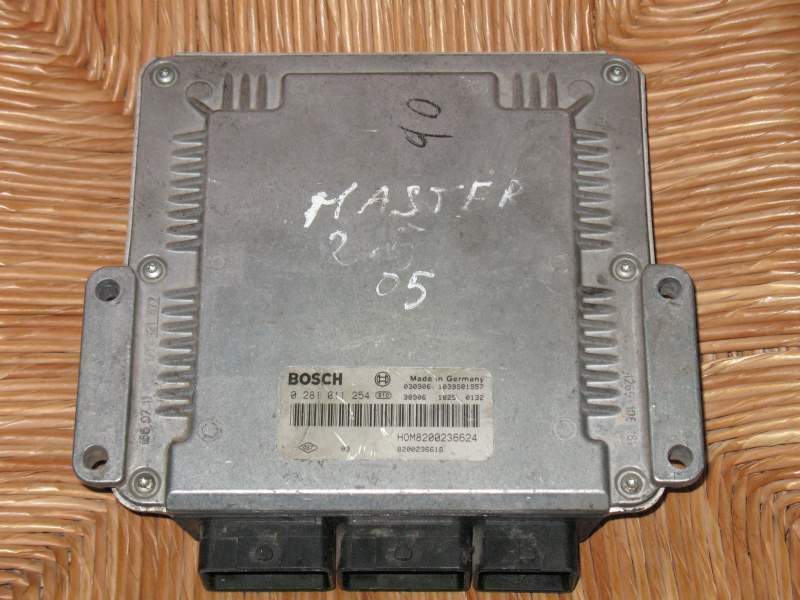 Ecu renault master 2.5 dci bosch 0281011254 8200236618 EDC 15C3-4.2 ...