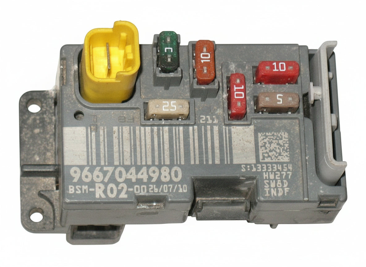 BSM FUSIBILI CITROEN C5 2.0 HDI 9667044980 BSM-R02-00 – EcuFacile
