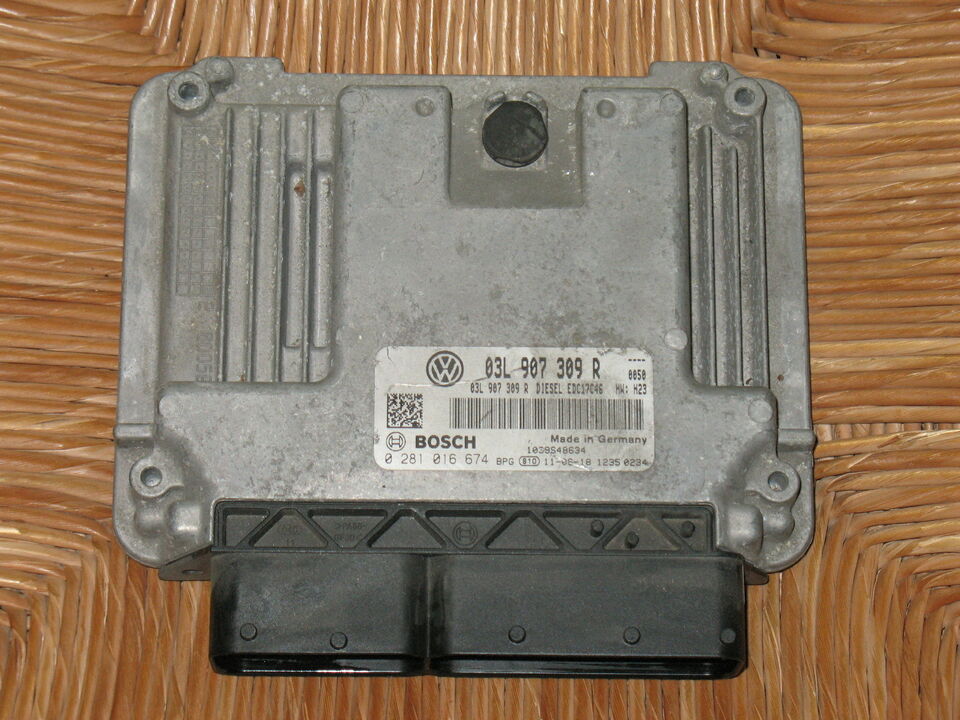 ECU VW TIGUAN 2.0 TDI EDC 17C46-2.7 BOSCH 0281016674 03L907309 R ...