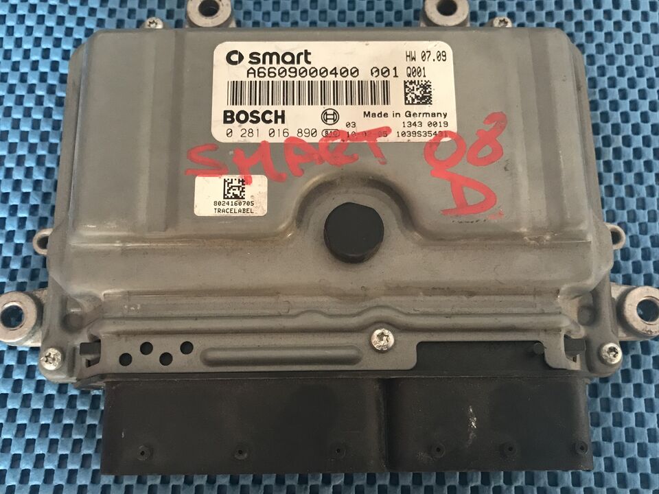 ECU SMART FORTWO A6609000400 001 HW07.09 0281016890 EDC16C32 – EcuFacile