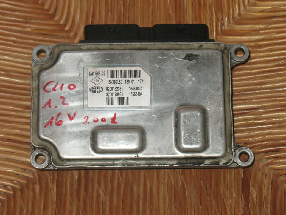 ECU RENAULT CLIO 1.2 IAW 5NR.C2 8200162381 8200178931 – EcuFacile